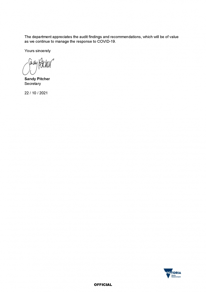 Management of spending in response to COVID-19 | Victorian Auditor ...