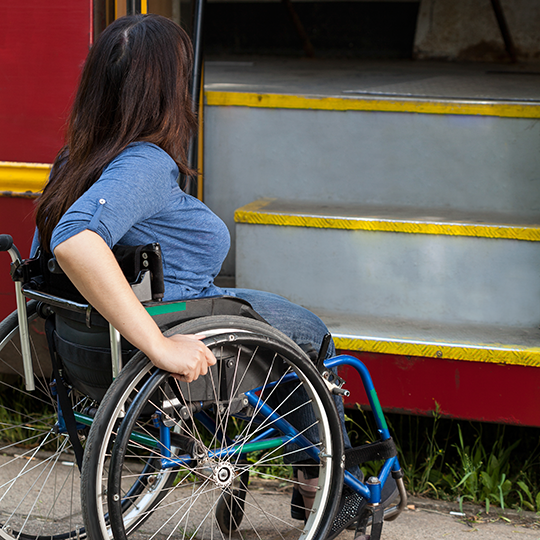 Making public transport more accessible for people who face mobility ...